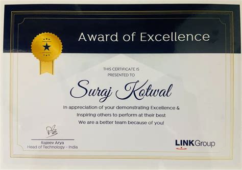 Suraj Kotwal On Linkedin Thankyou