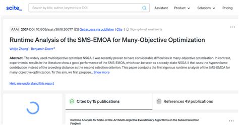 Runtime Analysis Of The Sms Emoa For Many Objective Optimization