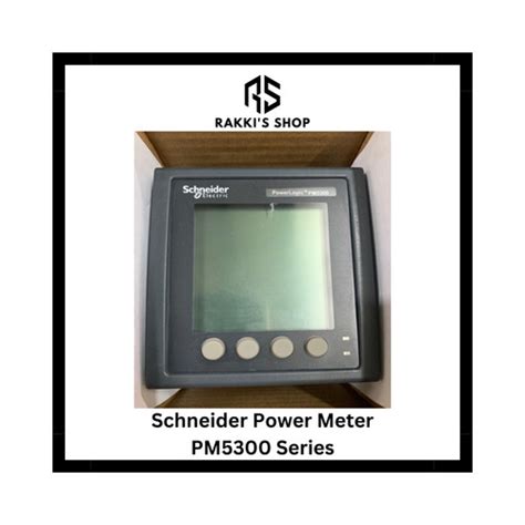 Jual Schneider Power Meter Power Logic Pm5300 Series Jakarta Pusat Rakki Electric Tokopedia