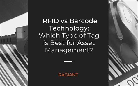 RFID Vs Barcode Barcode Technology Vs RFID Technology Radiant