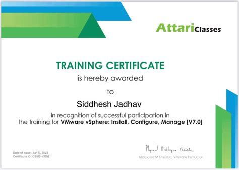Siddhesh Jadhav On Linkedin Virtualization Vmware Vcenter Vmwarevsphere Attariclasses