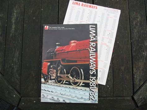 Lima 1981 82 Catalogue 00 N Gauge And O Gauge British Edition And