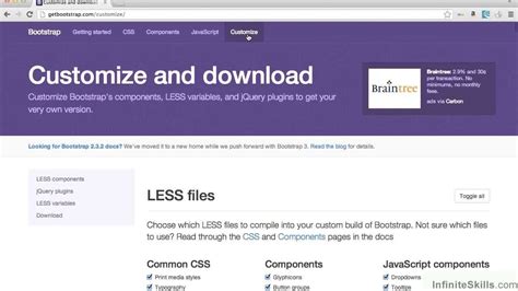 Bootstrap 3 Tutorial Customizing The Download Youtube