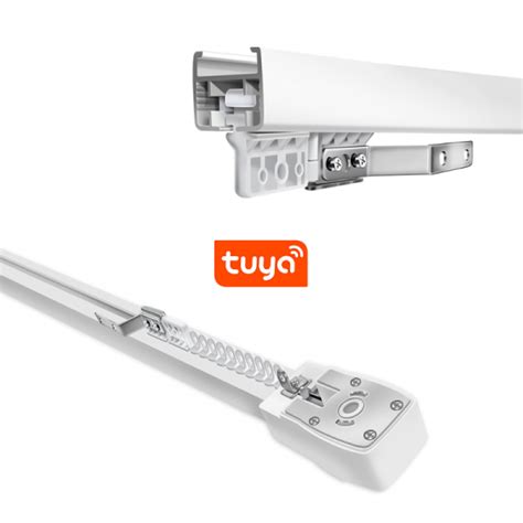 투야 스마트 전동커튼 레일 디자인 특허 전착도장 해피데코