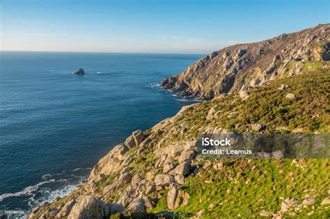 케이프 피 니스 테 레 로 키 코스타 다 모 르 트에 세인트 제임스의 길에 많은 순례자의 최종 목적지 이 해안을 따라 난파선의 많은 수의 이름 갈리시아 스페인 0명에 대한