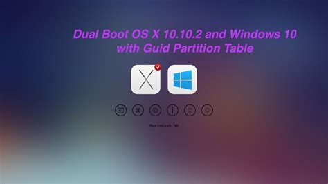 stay dual boot windows 8 1 and mac yosemite with gpt using clover