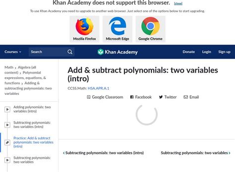 Khan Academy Add And Subtract Polynomials Two Variables Intro Unit