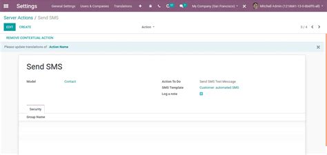 How To Create Server Actions In Odoo 13