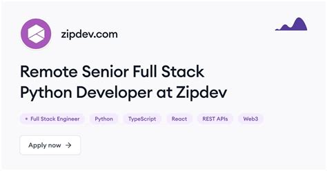 😁 Zipdev Is Hiring A Remote Senior Full Stack Python Developer Rhimalayasapp