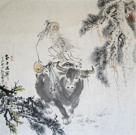 老子绘画图片大全 老子手绘图片 老子简笔画图片 大山谷图库