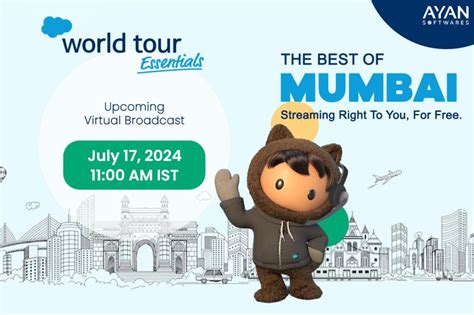 ayan softwares on linkedin salesforce mumbai worldtour