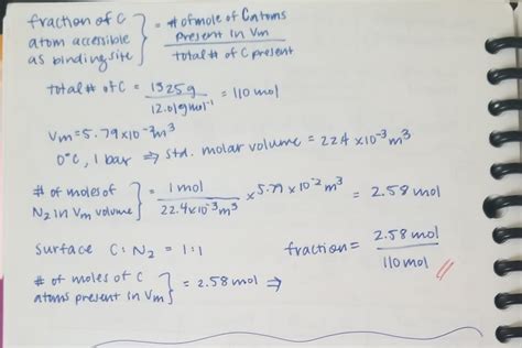 Pchem Workshop 11 Notes