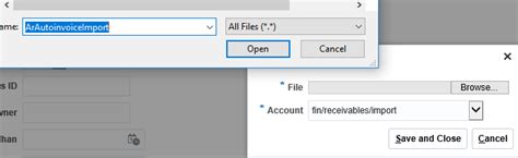 Oracle Applications Blog Oracle Fusion Fbdi Ar Auto Invoice Import