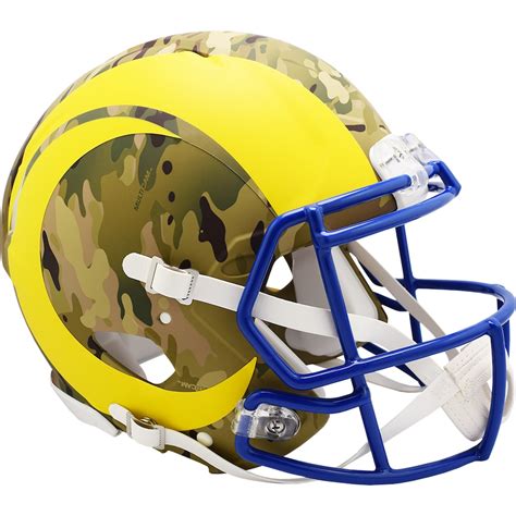 Los Angeles Rams Riddell Camo Alternate Revolution Speed Authentic