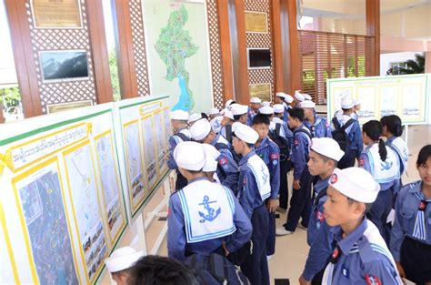 ရေကြောင်းလူငယ်မောင်မယ်များ နေပြည်တော်ကောင်စီနယ်မြေရှိ အမျိုးသား အထိမ်းအမှတ်ဥယျာဉ်သို့ သွားရောက