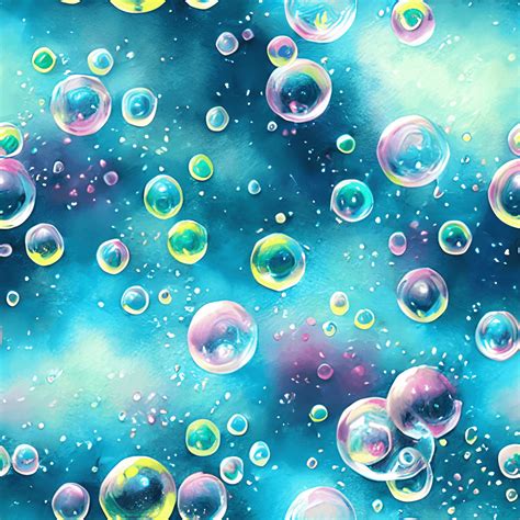Fondo De Burbujas De Colores
