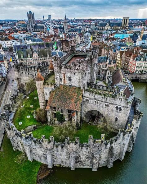 Gravensteen Castle Ghent Belgium R Castles