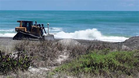 Brevard Beach Renourishment After 2022 Hurricanes Could Finish Within Weeks