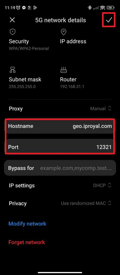 How To Set Up Proxy On Android Mobile Network