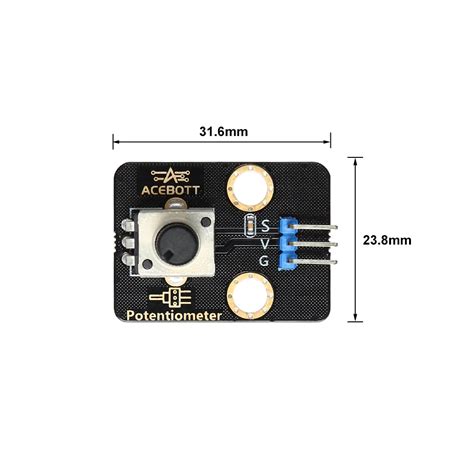 Qb004 Potentiometer Module — Acebott 222 Documentation
