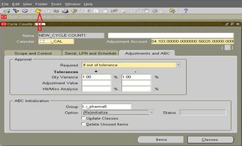 Oracle Applications Oracle Inventory Cycle Counting Step By Step Process