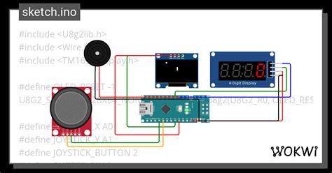 Snake Game 2 Wokwi Esp32 Stm32 Arduino Simulator