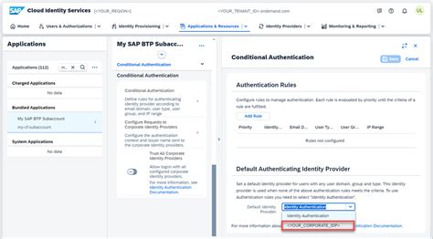 Set Up Trust Between Sap Cloud Identity Services And Sap Btp Cloud Foundry Environment Sap