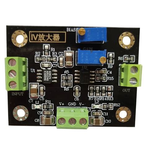 Iv Conversion Amplifier Voltage Signal Amplifier Module Current To