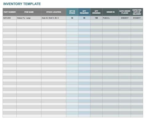 Excel Shipment Tracking Template