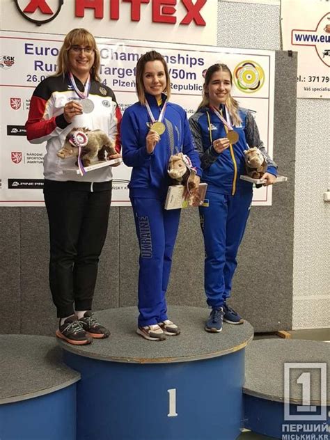 Найвища нагорода і новий європейський рекорд Вікторія Рибовалова з Кривого Рогу здобула золото