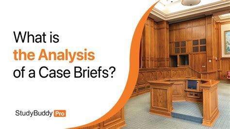How To Brief A Case For Law School Studybuddy Pro