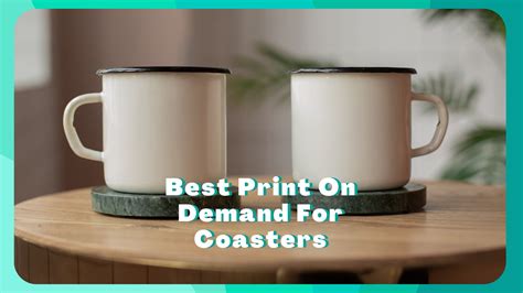 15 Print On Demand Coasters To Design Passive Marketeer