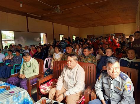 မိုင်းပျဉ်းမြို့ အမကကျောင်း၌ ၂၀၂၃ ၂၀၂၄ ပညာသင်နှစ် ပညာရေးစုံညီပွဲတော် က