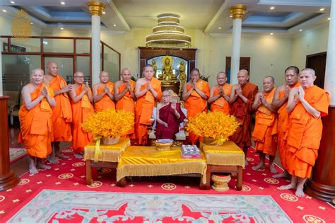 សម្តេច អំ លីមហេង និមន្តដឹកនាំសម្តេចព្រះសង្ឃនាយករង ទាំងបីព្រះអង្គ និងសម្តេចព្រះសង្ឃ