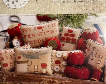 Keeper Of The Pins With Thy Needle And Thread Brenda Gervais Pattern Only Etsy