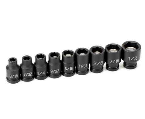 Great Deal On Grey Pneumatic 9709g 9 Piece 14 Drive 6 Point