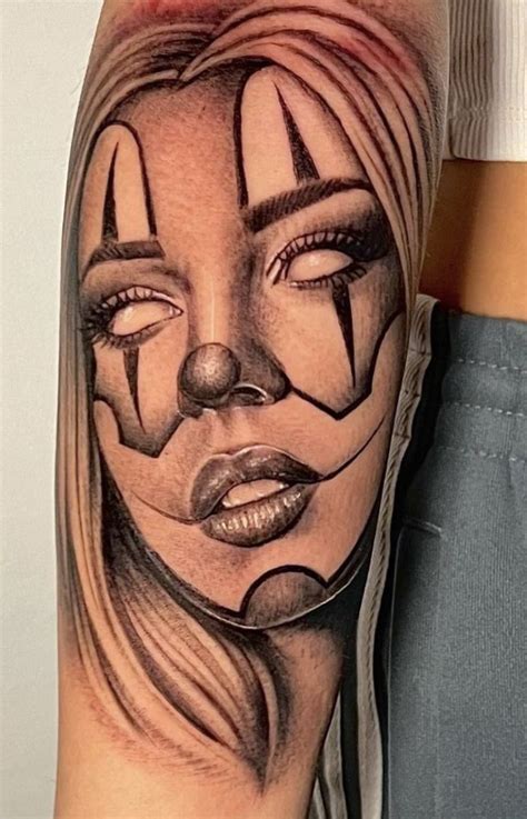 Pin By Luisi Fernandez On Guardado Rápido In 2025 Clown Tattoo Girl