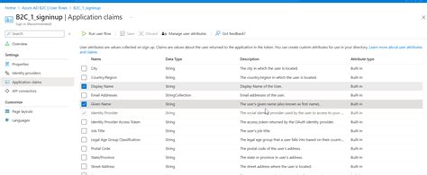 Azure Ad B2c Run User Flow Doesnt Return Token With Claims On It