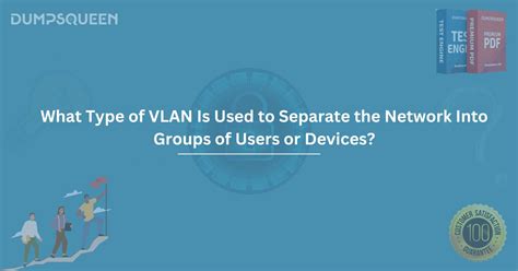 Explained What Type Of Vlan Is Used To Separate The Network Into Groups Of Users Or Devices