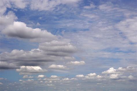The Perspective Of Nimbus Clouds In The Blue Sky Stock Image Image Of Grey Dark 274772119