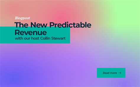 The New And Improved Predictable Revenue
