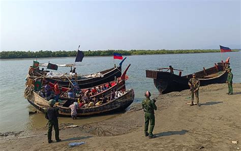 စိန့်မာတင်ကျွန်းအနီး၌ ဘင်္ဂလားဒေ့ရှ် ငါးဖမ်းသမား ၁၁ ဦးကို Aa ဖမ်းဆီး