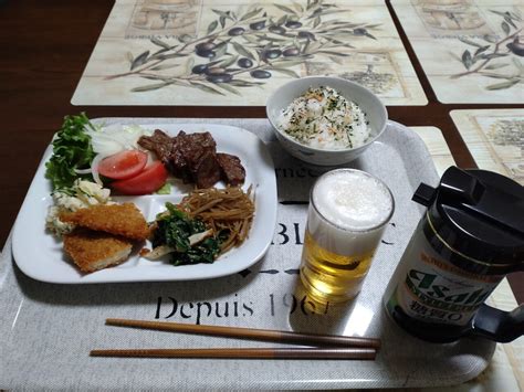 おはようございます昨日の続きです自宅に帰り昨夜の晩酌です昨夜も乾杯でした 今夜の晩酌 おうち居酒屋 おうち酒場 家飲みごはん