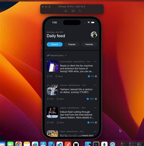 dinith perera on linkedin iosdevelopment swift mvvm redditclient