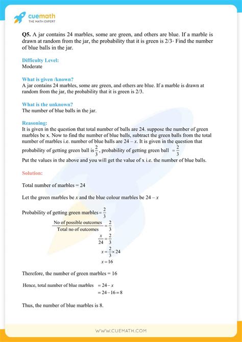 Ncert Solutions Class 10 Maths Chapter 15 Probability Access Pdf