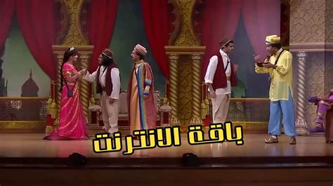 لما صاحبك يعمل باقة نت كبيرة شوفوا انور عمل ايه مع على ربيع فى مسرح مصر