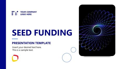 Title Slide Seed Funding Template Slidemodel