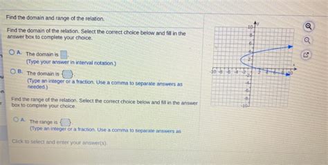 Solved Find The Domain And Range Of The Relation Find The Chegg Com