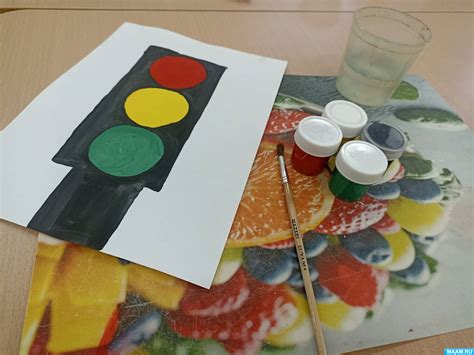 Занятие по рисованию «Светофор Возраст 5 6 лет 6 фото Воспитателям детских садов школьным