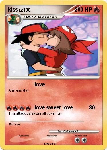 Pok Mon Kiss Love My Pokemon Card